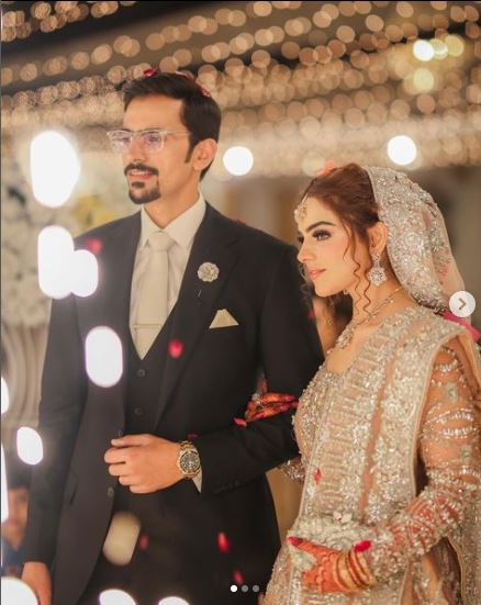 Rana Hamza Saif shares wedding photos with wife - Entertainment Bracket