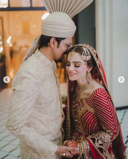 Rana Hamza Saif shares wedding photos with wife - Entertainment Bracket